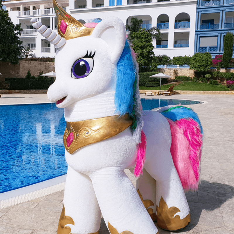 Mascot - Pony Celestia - Party.com.cy